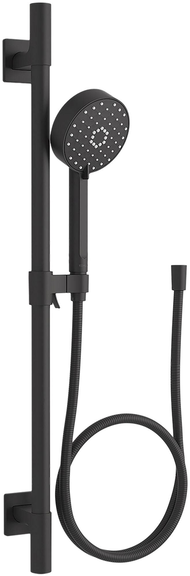 Kohler K-99242 Awaken 2 GPM Multi Function Hand Shower Package - Black ...