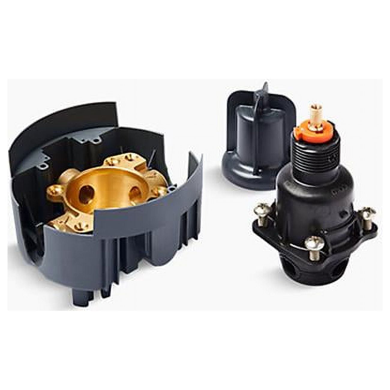 Kohler Rite-Temperature Valve Body & Pressure-Balance Cartridge Kit ...