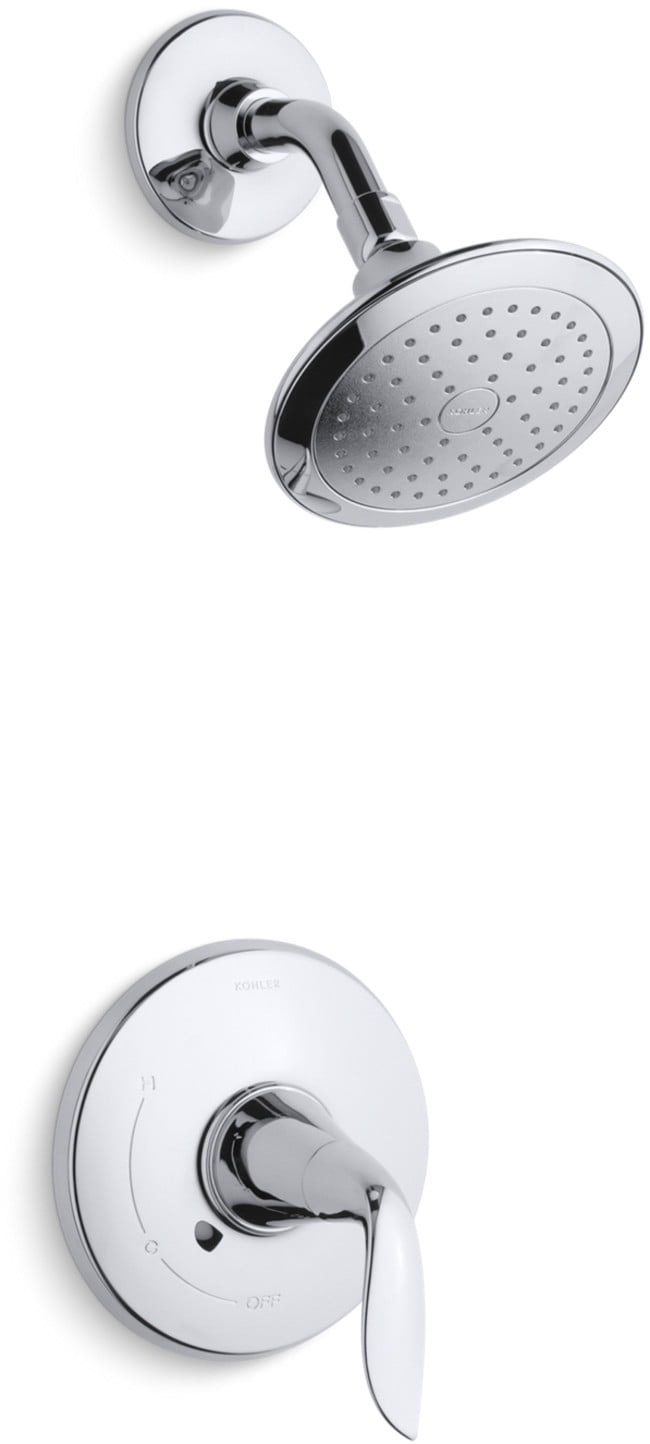 Kohler K-Ts5320-4 Refinia Single Handle Pressure Balanced Shower Valve ...