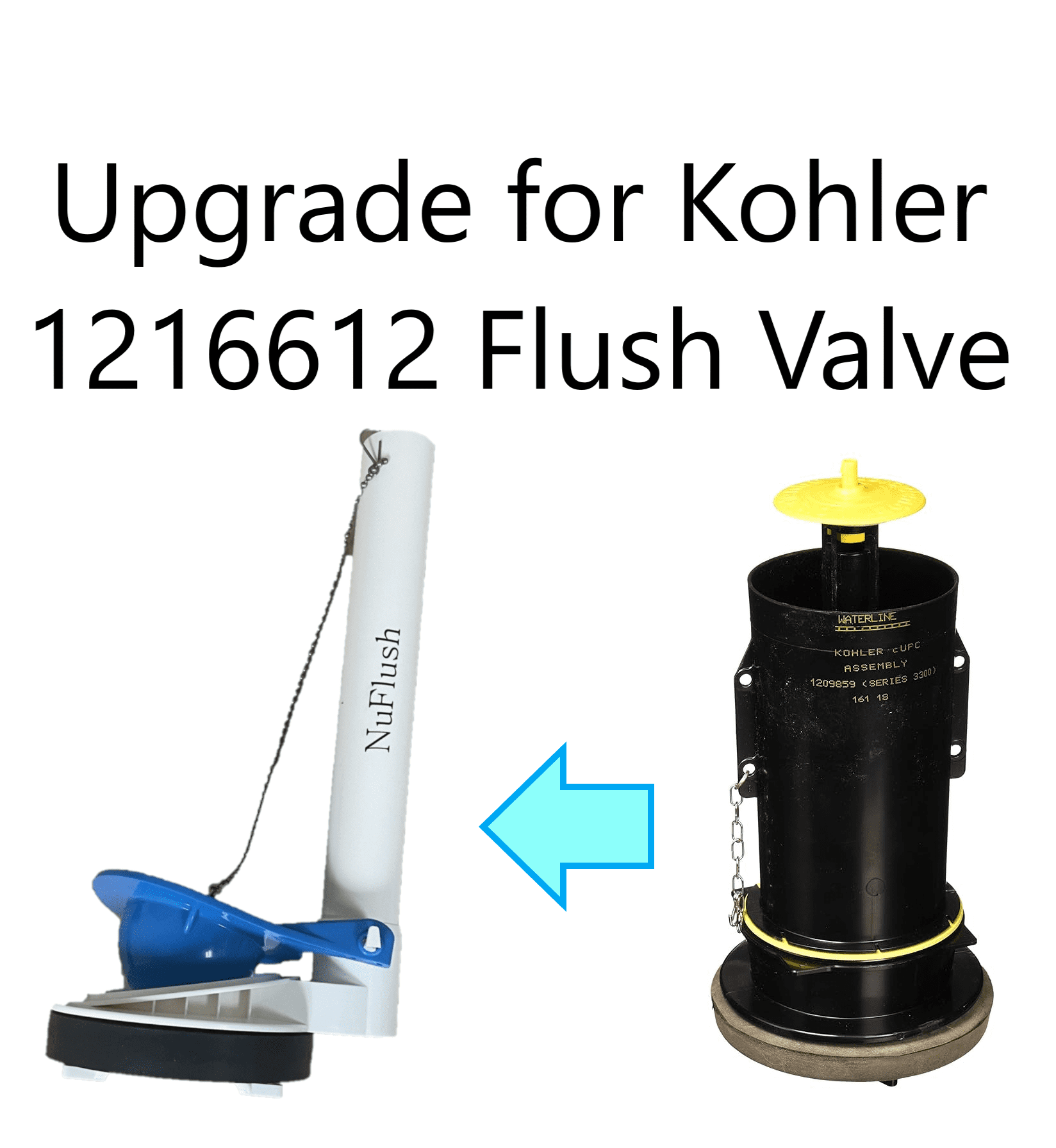 Kohler Santa Rosa Flush Valve for One-Piece Models # K-3810, K-3811 ...