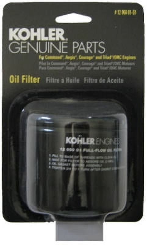 Kohler Standard Spin On Replacement Oil Filter For Use With All Kohler ...
