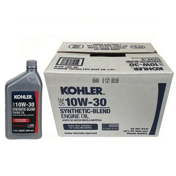 Kohler 10w30 Oil