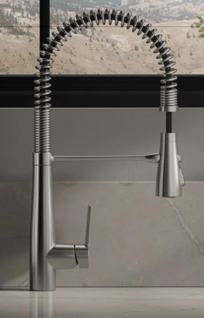 Kohler Vind Semi-Professional Pull-down Kitchen Sink Faucet - Walmart.com