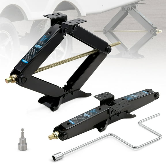 6500lbs RV Stabilizer Jacks Scissor Jacks for RV Travel Trailer Camper ...