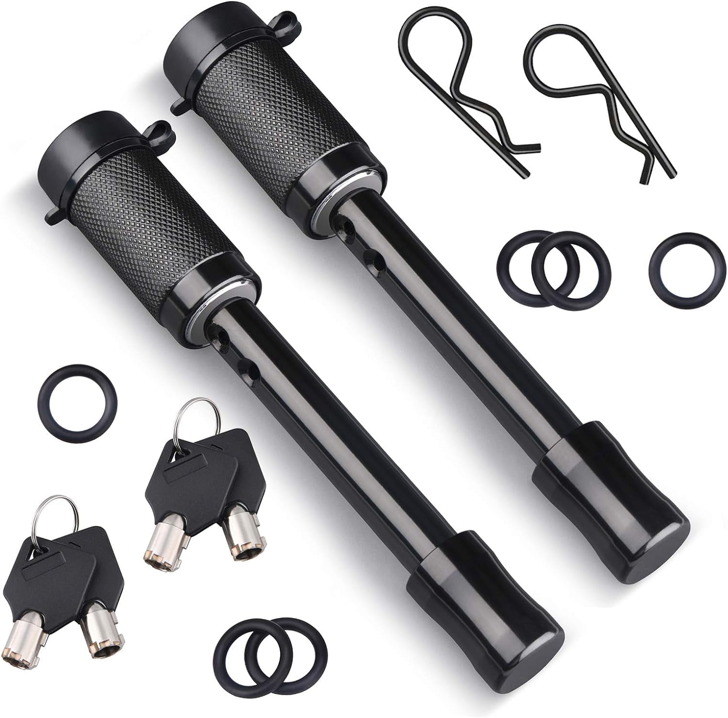 Kohree 2Pcs Hitch Pin Lock Trailer Hitch Lock 5/8 with Keys for Truck ...