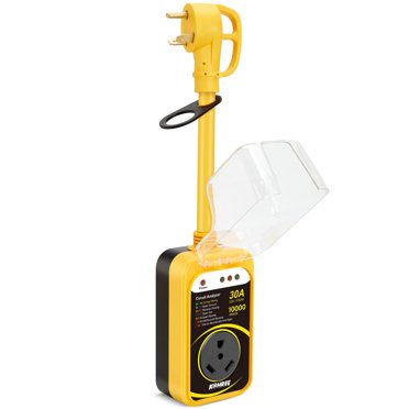 BENTISM 20/30/50A Temporary RV Power Outlet Box Electrical Outdoor ...