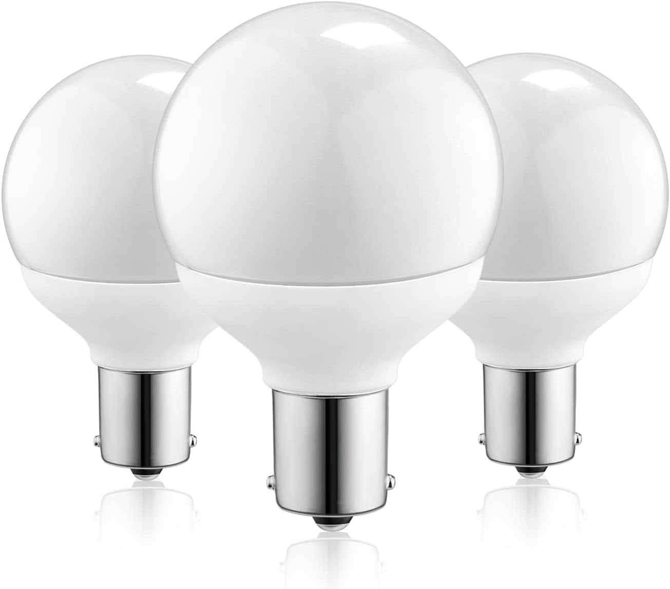 Kohree 3 Pack 12V RV LED Light Bulbs BA15S Replacement Lamp - Walmart.com