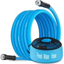 Kohree Blue 35FT RV Water Hose with Storage Bag, 5/8'' ID Drinking ...