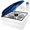 Kohree RV Vent Fan 14 inch 12V Super Quiet 10 Speed with Remote Control ...