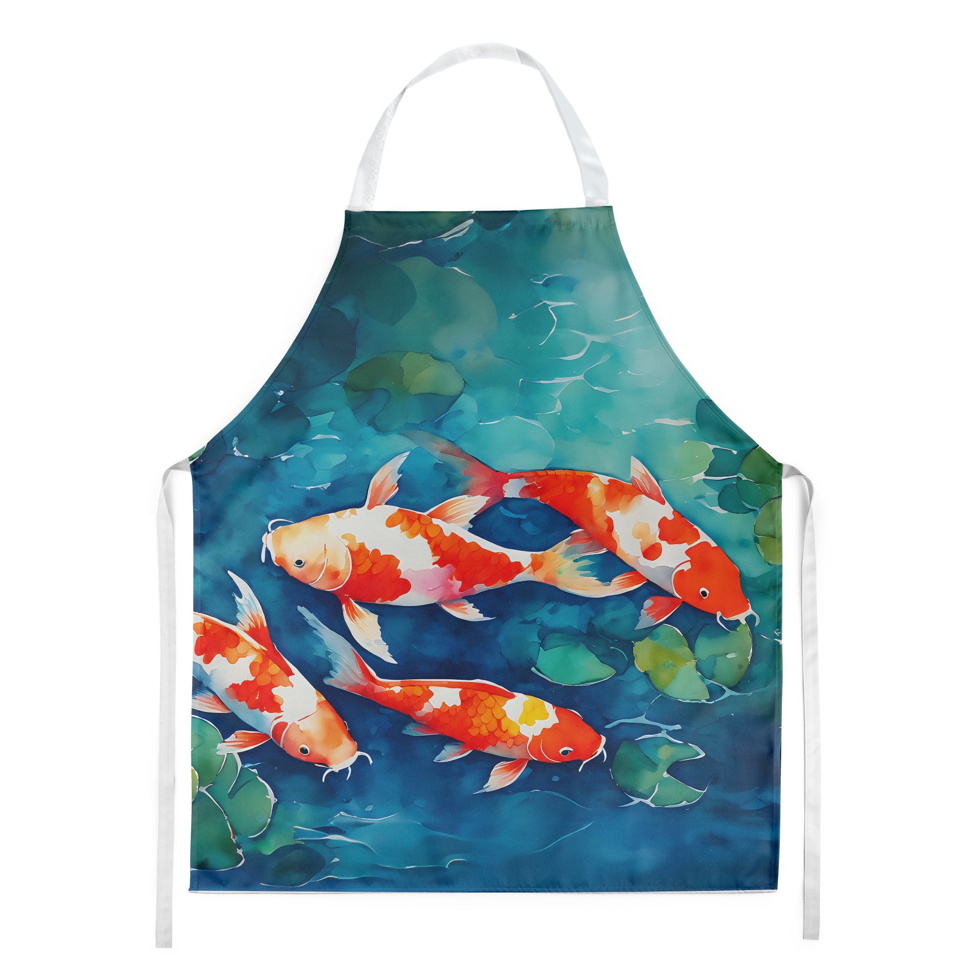 Koi Fish Apron 27 in x 30 in - Walmart.com