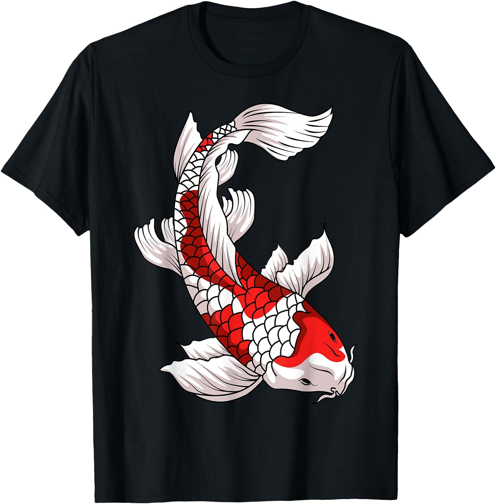 Koi Fish Carp Japanese Asian Nishikigoi Taisho Sanke Asagi Softstyle ...