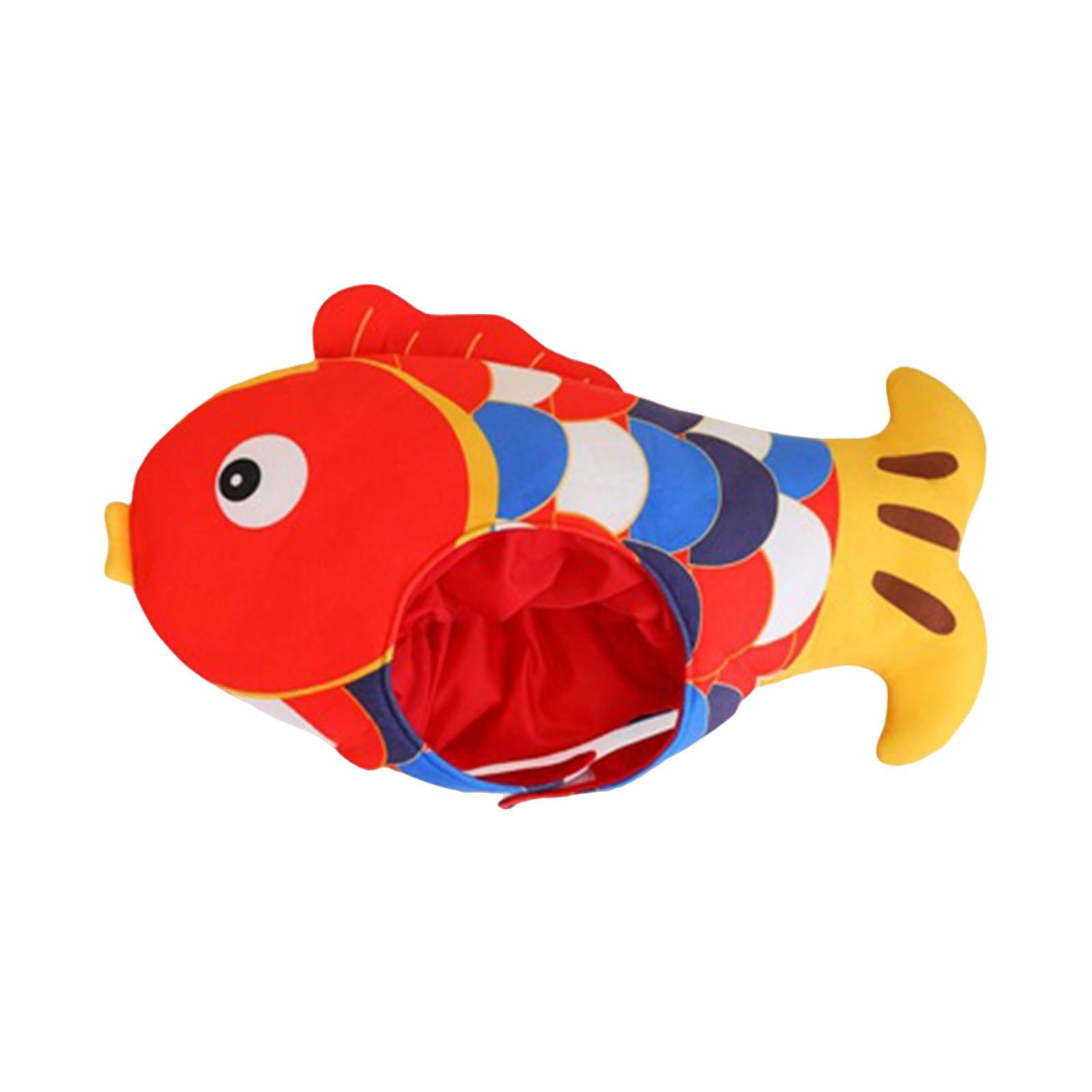 Koi Fish Hat Plush Animal Headwear Funny Fish Shape Cap Soft Material ...