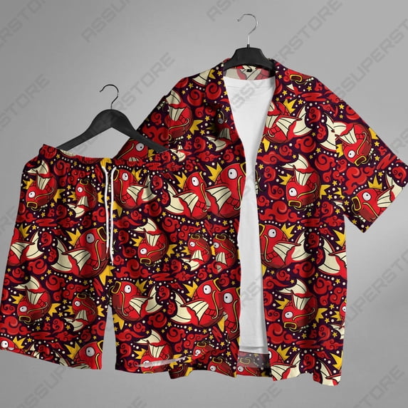 Koi Fish Hawaiian Shirt Koi Fish Button Up Shirt Gift 1686095034 ...