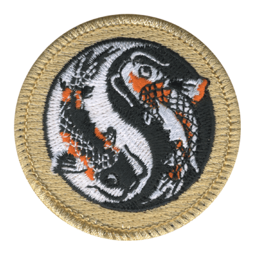 Koi Fish Scout Patrol Patch (Sew-on) - ClassB - Walmart.com