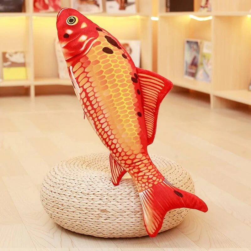 Koi Plush Toys Stuffed Soft Fish Doll Soft Koi Pillow Plush Goldfish ...