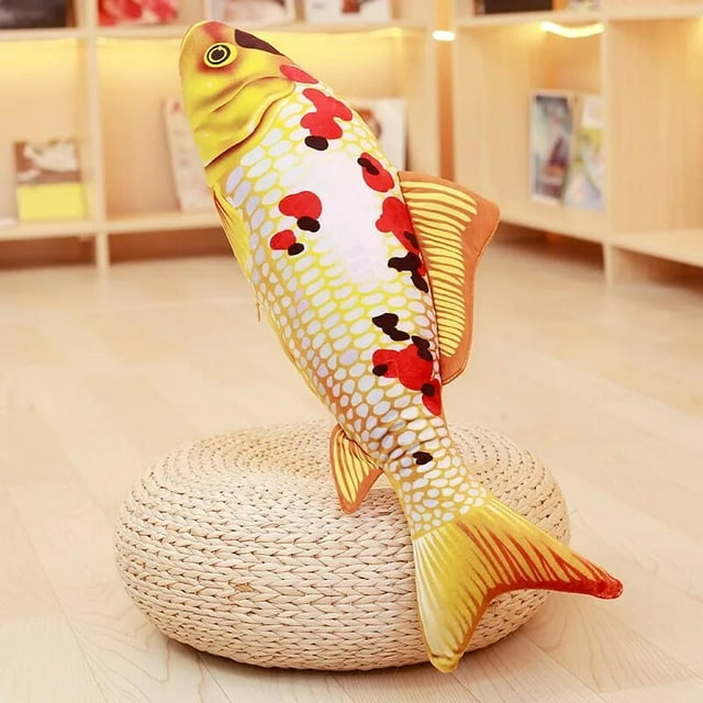 Koi Plush Toys Stuffed Soft Fish Doll Soft Koi Pillow Plush Goldfish ...