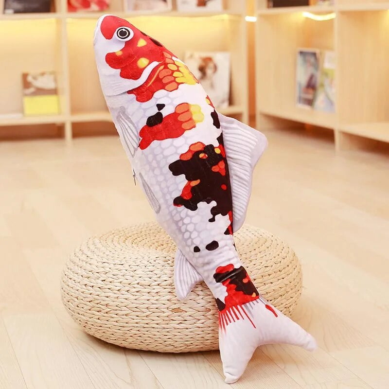 Koi Plush Toys Stuffed Soft Fish Doll Soft Koi Pillow Plush Goldfish ...