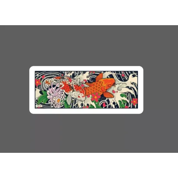 Koi Pond Sticker Koi Fish Waterproof Sticker Phone Decal Water Bottle ...