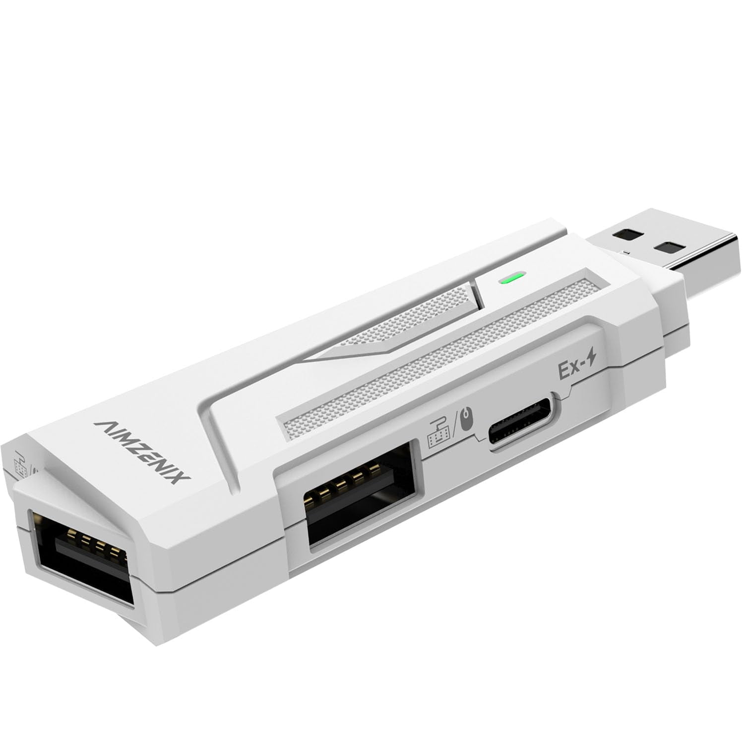 Koiiko AX200 Computer Mouse and Gaming Keyboard Adapter PC, Support Key ...