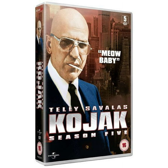 Kojak - Season 5 - 5-DVD Boxset ( Kojak - Season Five ) [ NON-USA ...
