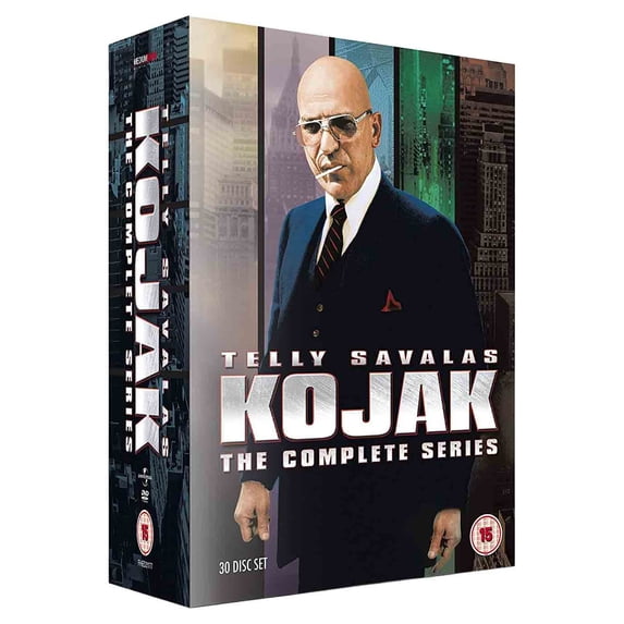 Kojak Complete Series - 30 DVD Box Set (1973) - PAL/NTSC, Multi-Region ...