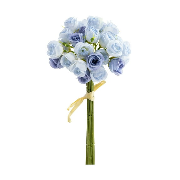 Kojanyu 27-Head Persian Rose Diy Bouquet - Lifelike Fake Flowers For ...