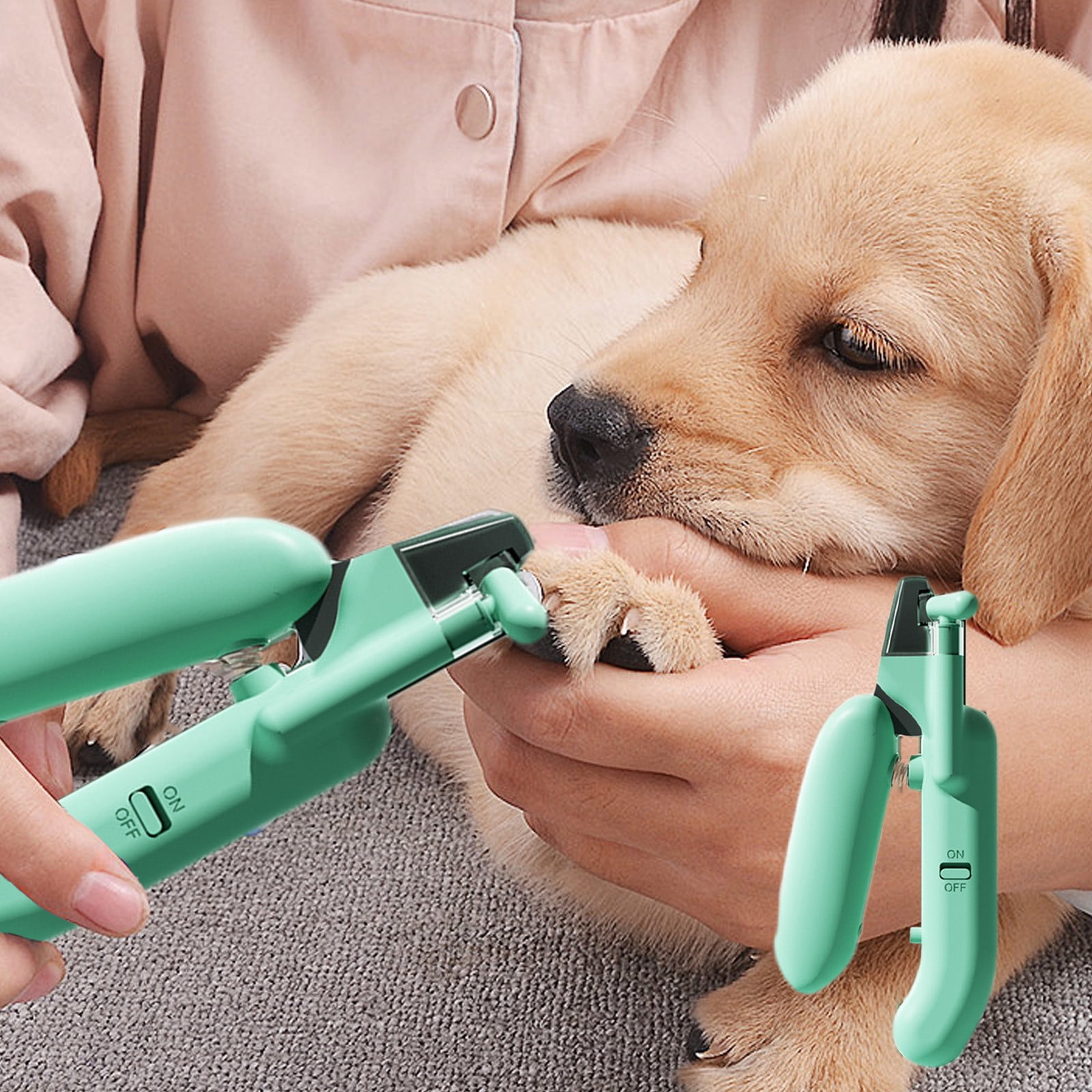 Kojanyu LED Pet Nail Clippers - Novice-Friendly Cat Dog Grooming Kit ...
