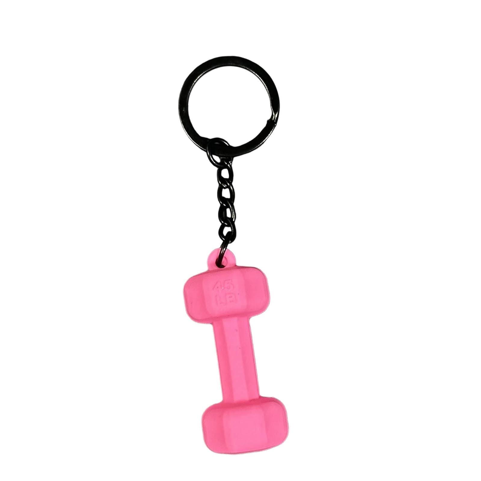 Kojanyu Mini Dumbbell Keychain,Soft Rubber Fitness Pendant for Gym ...