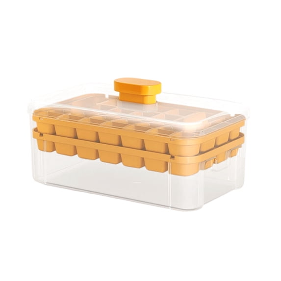 Kojanyu Push Ice Compartment Tray With Storage Box – One-Button Release ...
