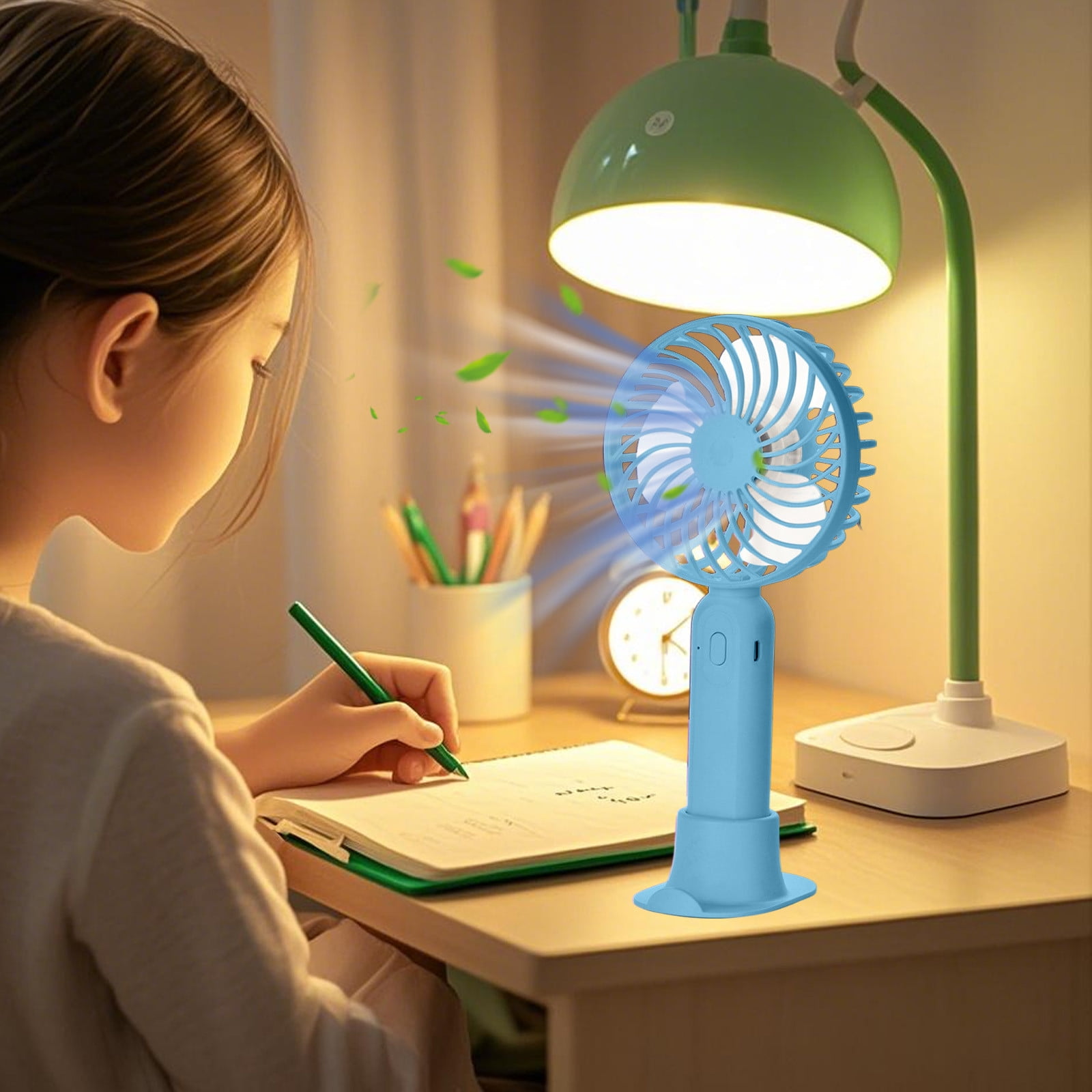 Kojanyu Quiet USB Desk Fan with Adjustable Base - New Usb Handheld Fan ...