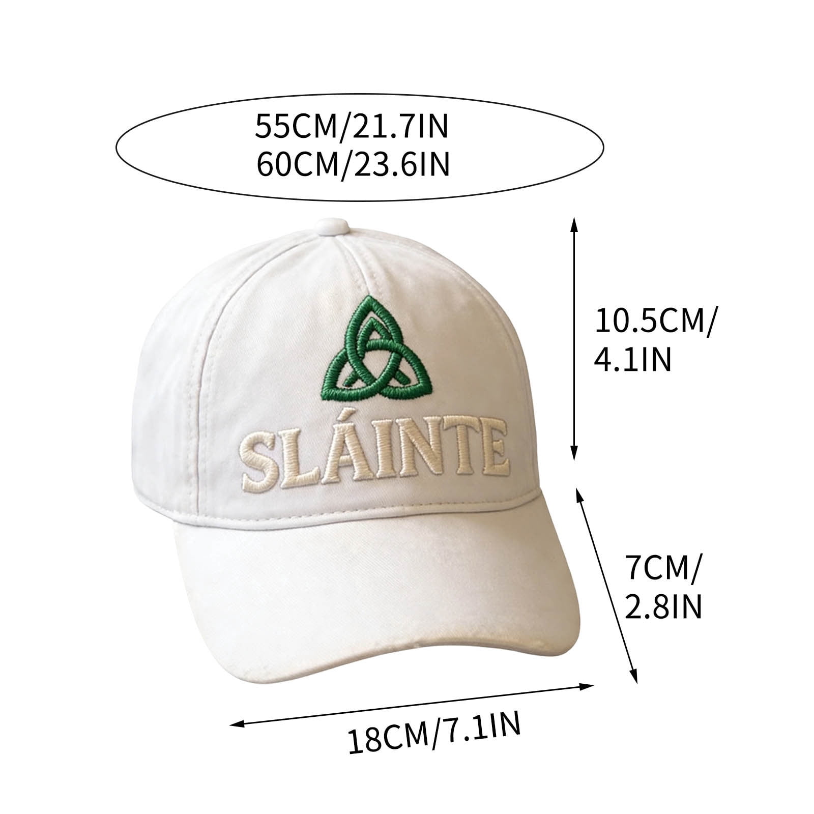 Kojanyu St. Patrick’s Day “Luck & Beer” Baseball Cap – Irish-Themed ...