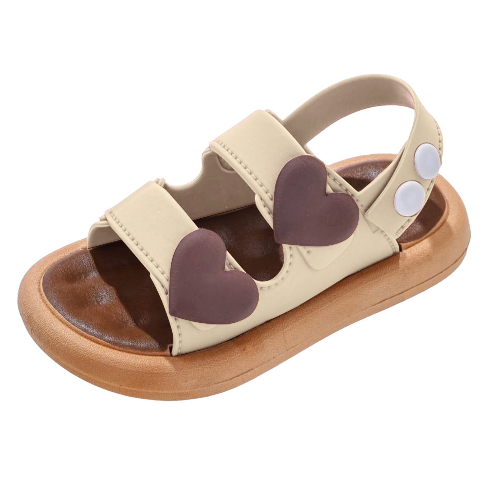 Kojbhygd Girls Platform Sandals Non-Slip Girls' Sporty Platform Sandals ...