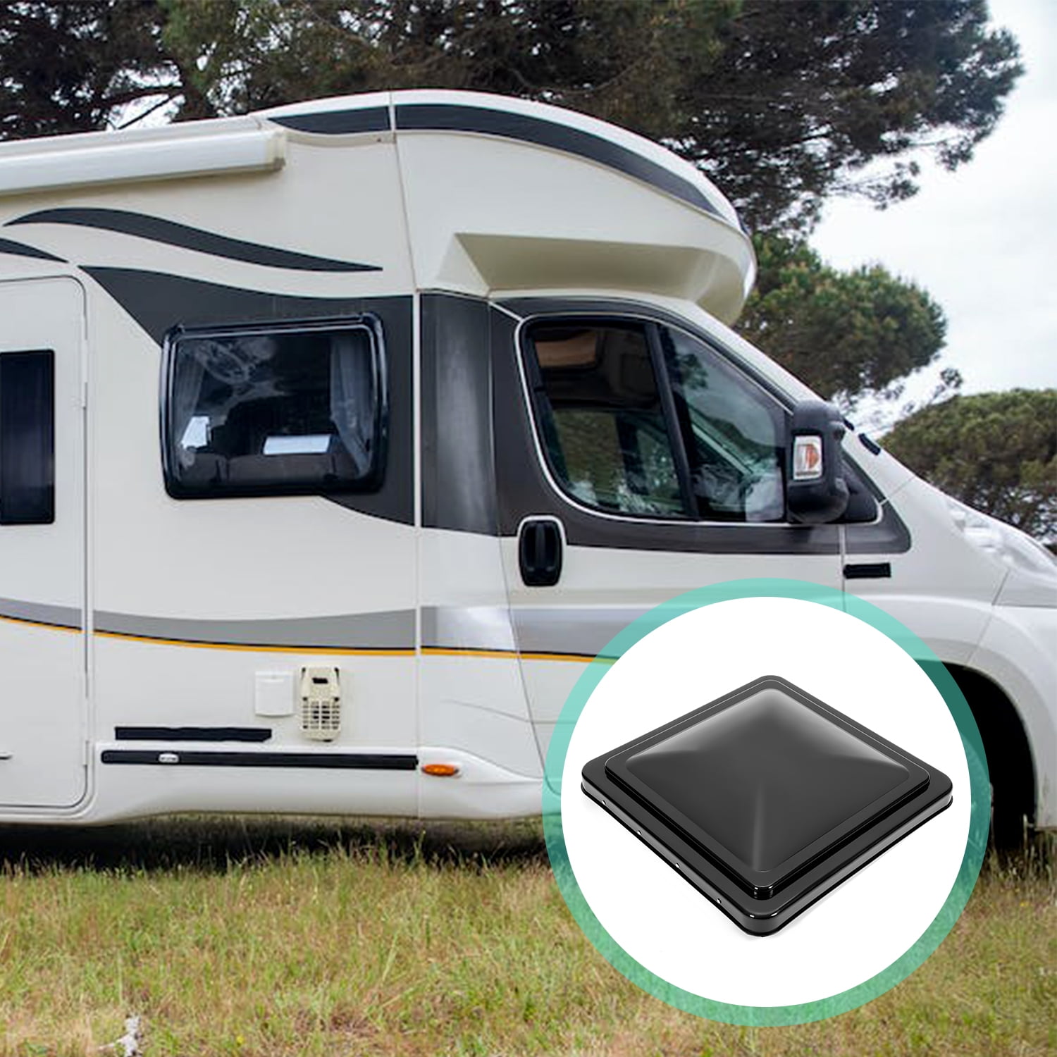 Kojem 14" x 14" Top Roof Vent Universal Cover Lid Replacement for ...