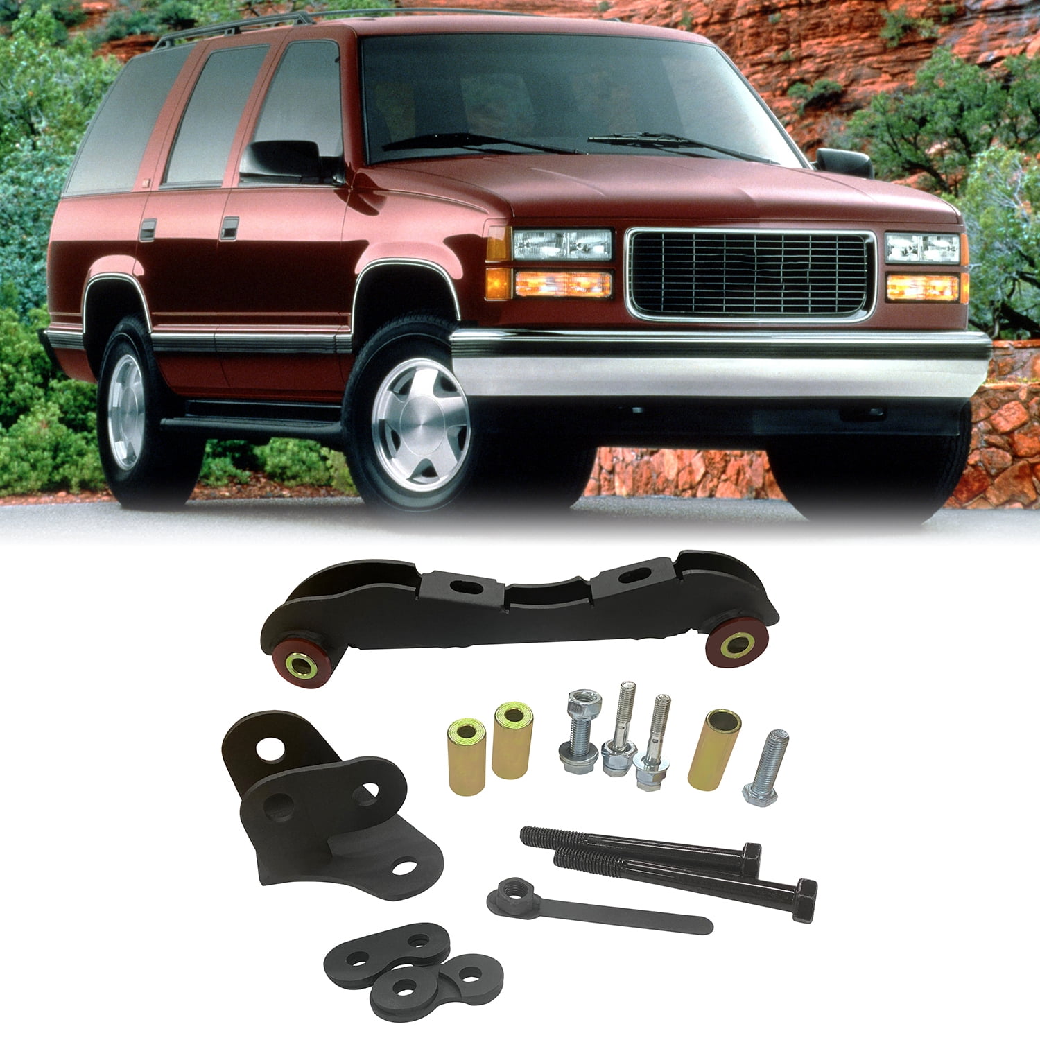 Kojem 1988-1999 GMC/Chevy K1500/K2500 4WD Differential Drop Kit for 2-4 ...