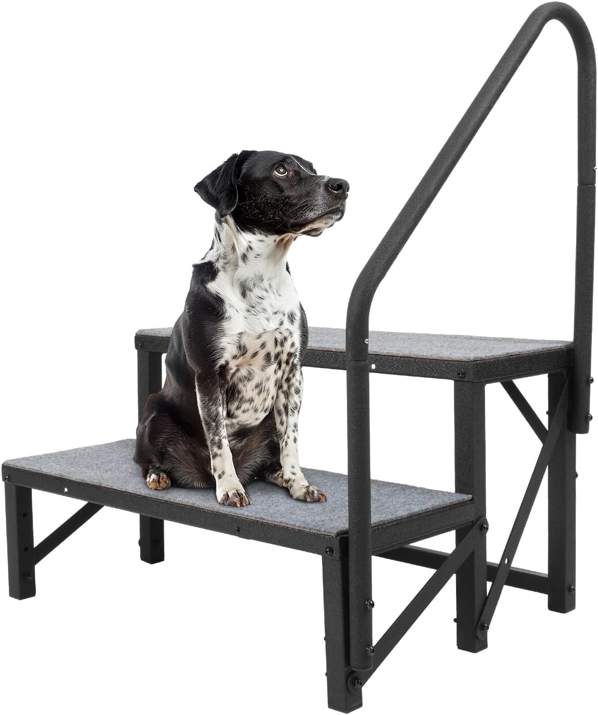 Kojem 2 Steps RV Step, Hot Tub Outdoor Stairs with Mats, Heavy Duty ...