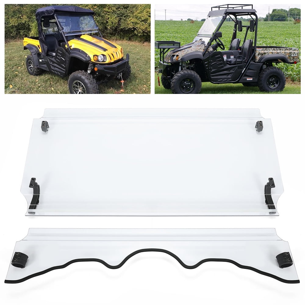 Kojem 2-in-1 Folding UTV Windshield for 2015-2022 Massimo MSU 500/ 700 ...