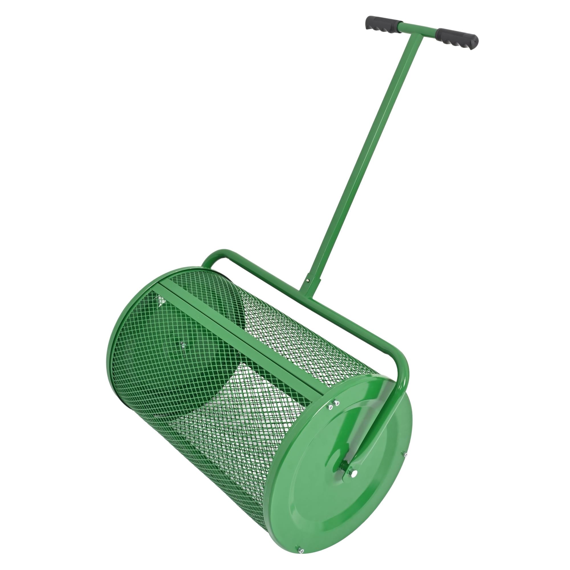 Kojem 24 Inch Peat Moss Compost Roller Spreader with T Handle for Lawn ...