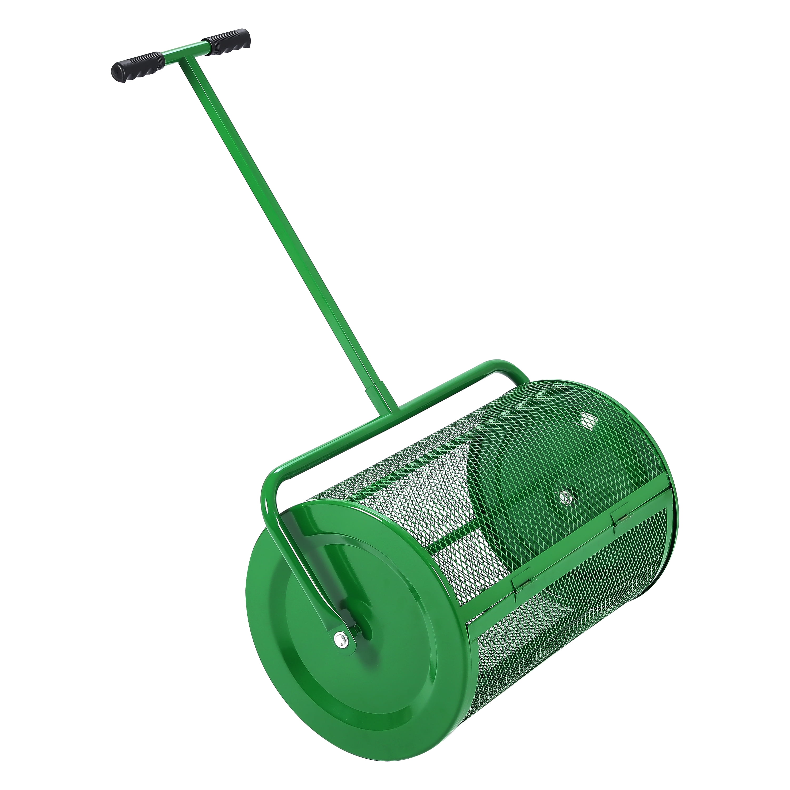 Kojem 24 Inch Peat Moss Compost Roller Spreader with T Handle for Lawn ...