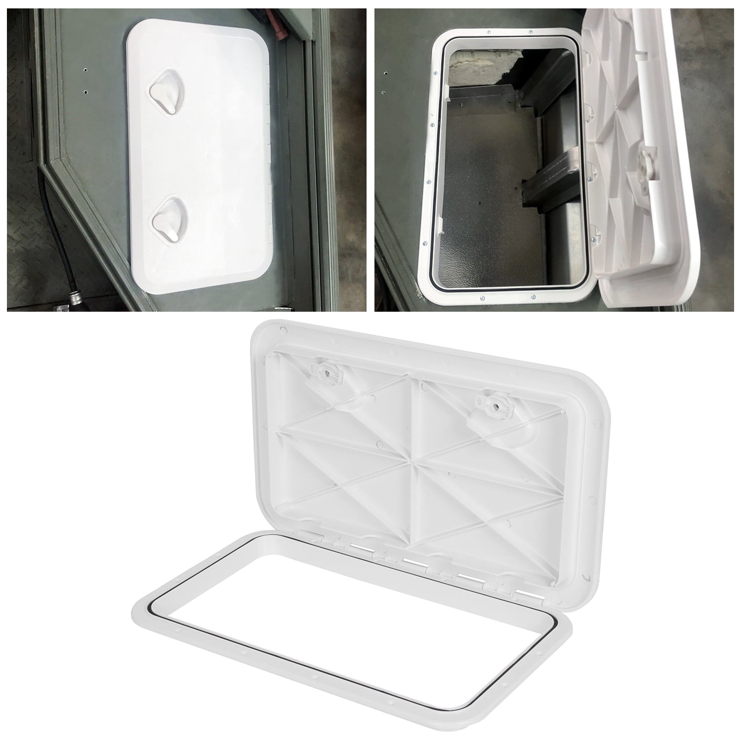 "Kojem Marine Deck Access Hatch & Lid 24"" x 14"" | Durable, 180 Hinge ...