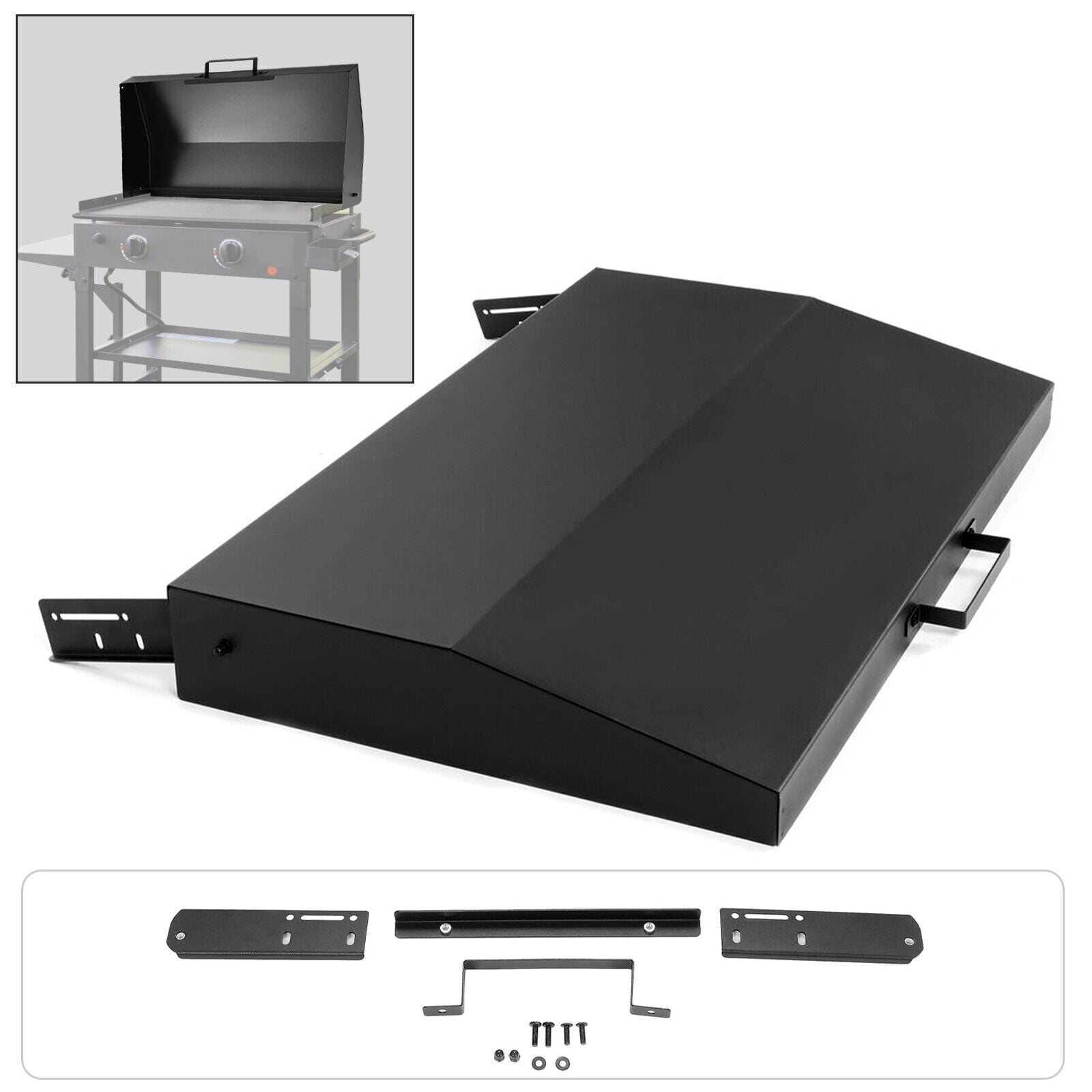 Kojem 28" Hinged Lid Griddle Cover for 28 inch Blackstone Griddle with ...