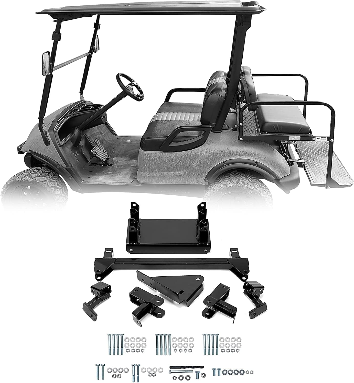 Kojem 4" Block Lift Kit for 2007-2021 Yamaha Golf Cart G29 Drive Model ...