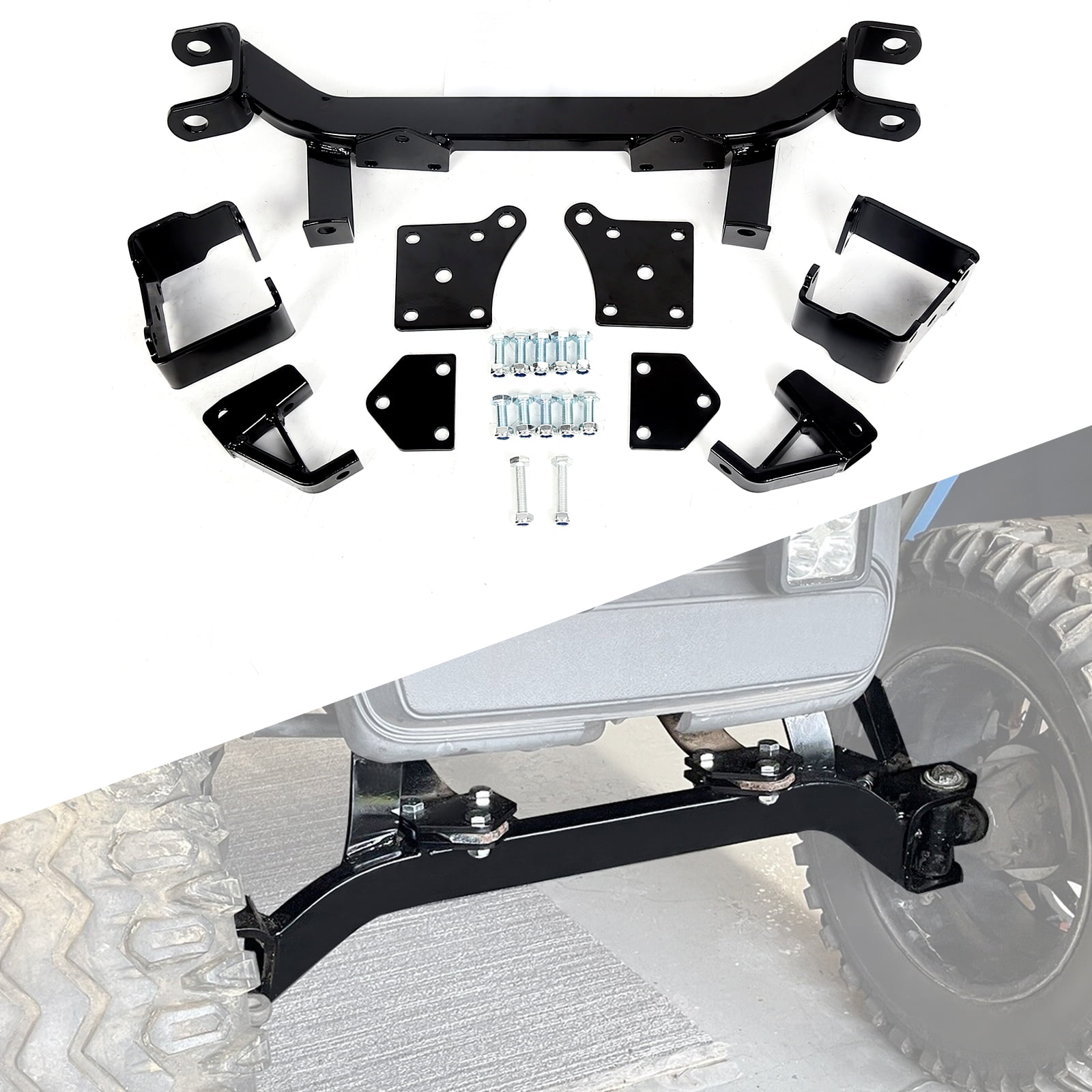 "Kojem EZGO Golf Cart 6"" Drop Axle Lift Kit for 1994.5-2001.5 Electric ...