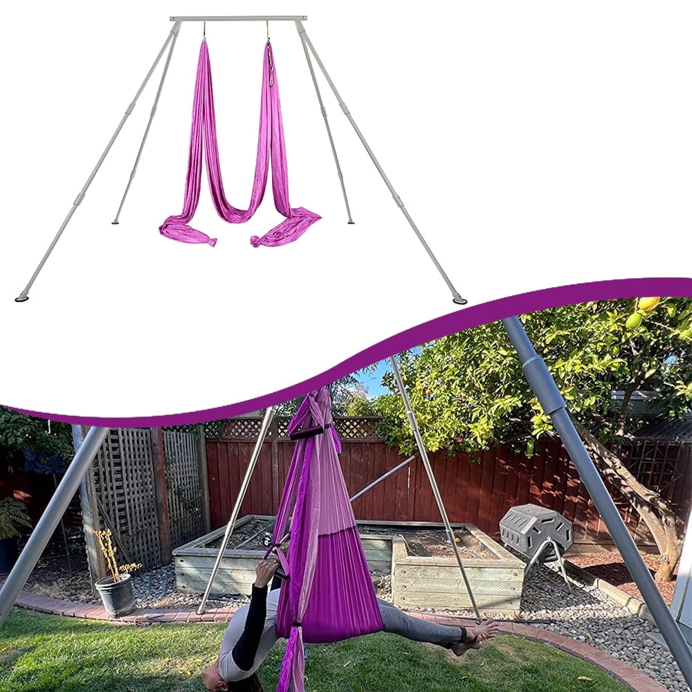 Kojem Aerial Hammock Stand 97 Inch 551 LBS Portable Frame Aluminum W ...