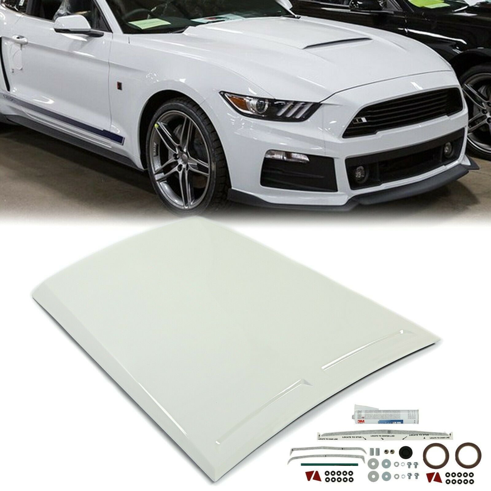 2015 Mustang Hood Scoop