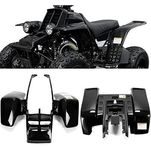 Kojem ABS Plastic Front & Rear Fender Compatible with 1987-2006 Yamaha ...