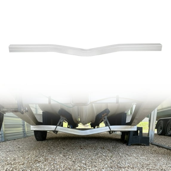 Kojem Boat Trailer Crossmember Square Tube V-Bend Crossbar 3" x 3" x 71 ...