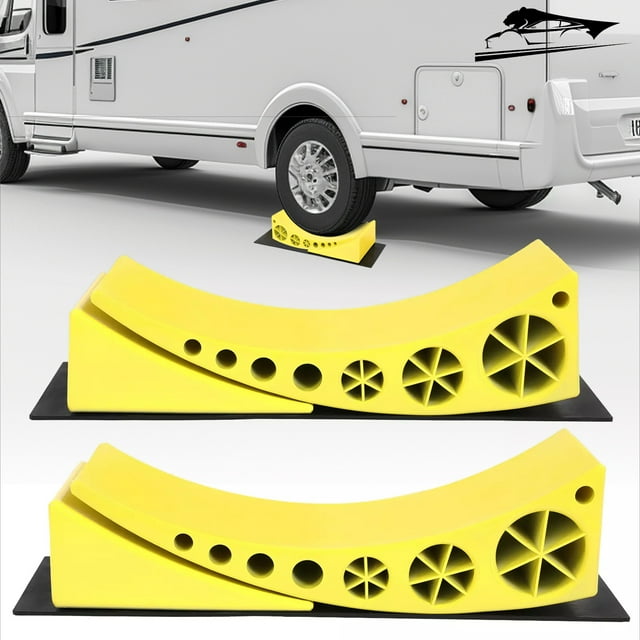 Kojem RV Levelers, Curved with Honeycomb Pads for Trailers, Campers, 2 ...