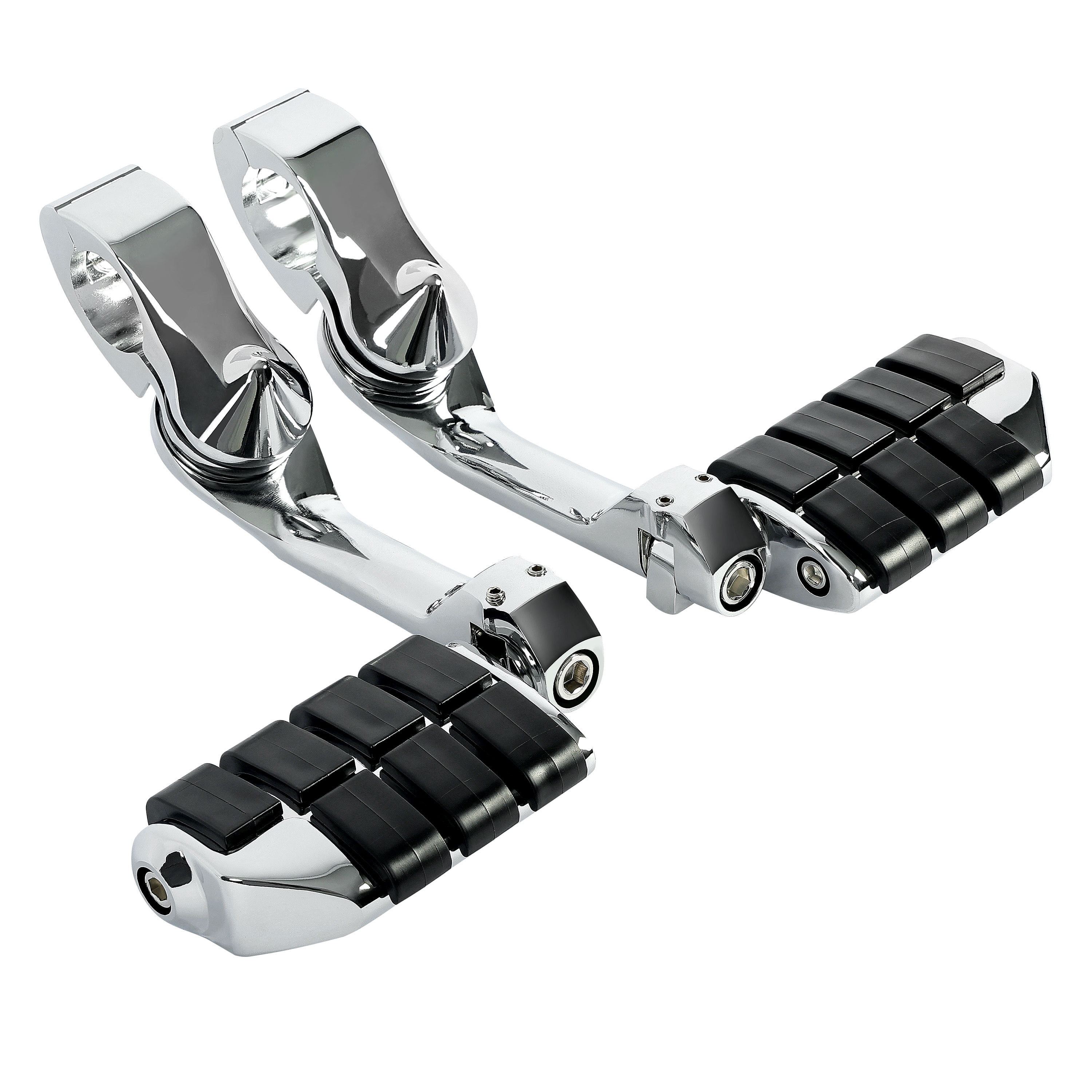 Harley Davidson Chrome Long Highway Foot Pegs For Road King Street ...