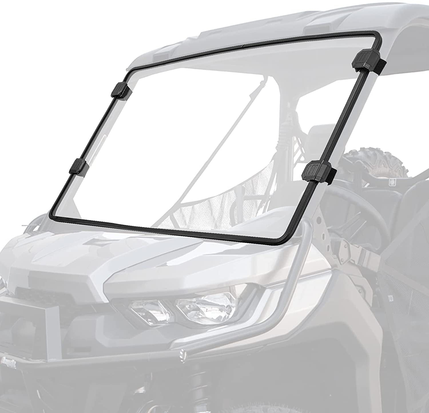Kojem Clear Full Front Windshield Windscreen for 2016-2022 Can Am ...