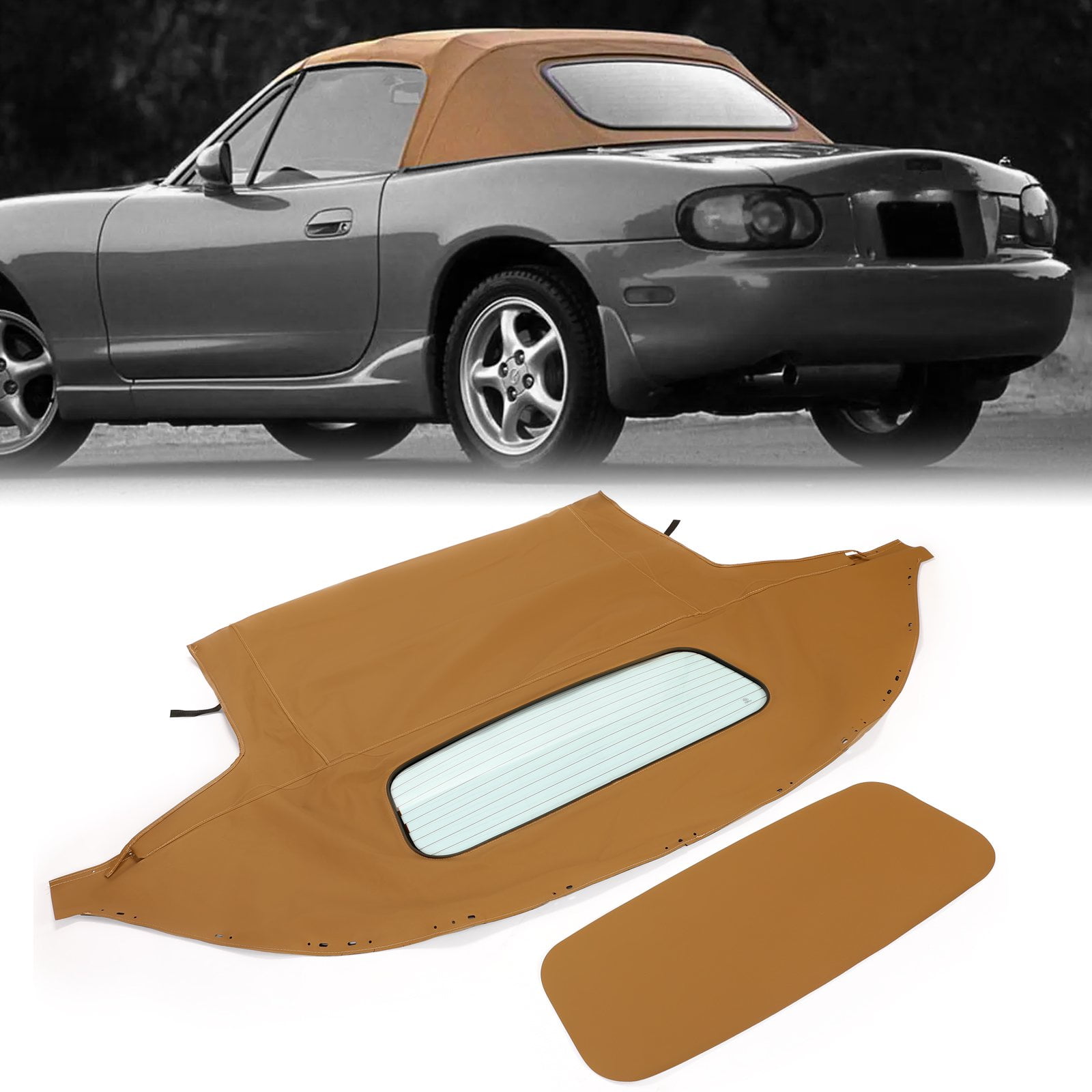 Kojem Convertible Soft Top for 1990-2005 Mazda Miata with Heated Glass ...